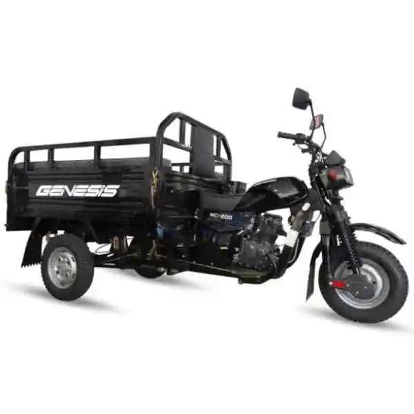 "GENESIS MC-200: La Moto de Carga Resistente" - Tu Guía de Motocicletas Confiable
